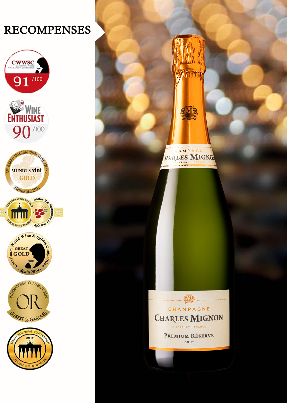 Premium réserve - Champagne Charles Mignon à Épernay | Grande Maison de ...